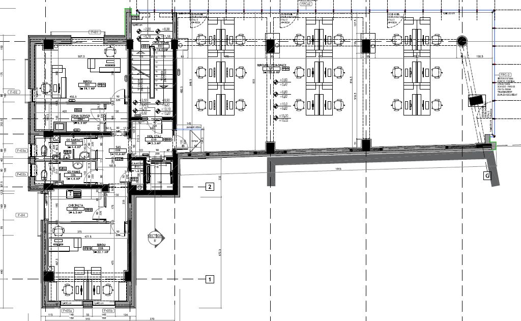 Birouri de inchiriat Caramfil Building Center
