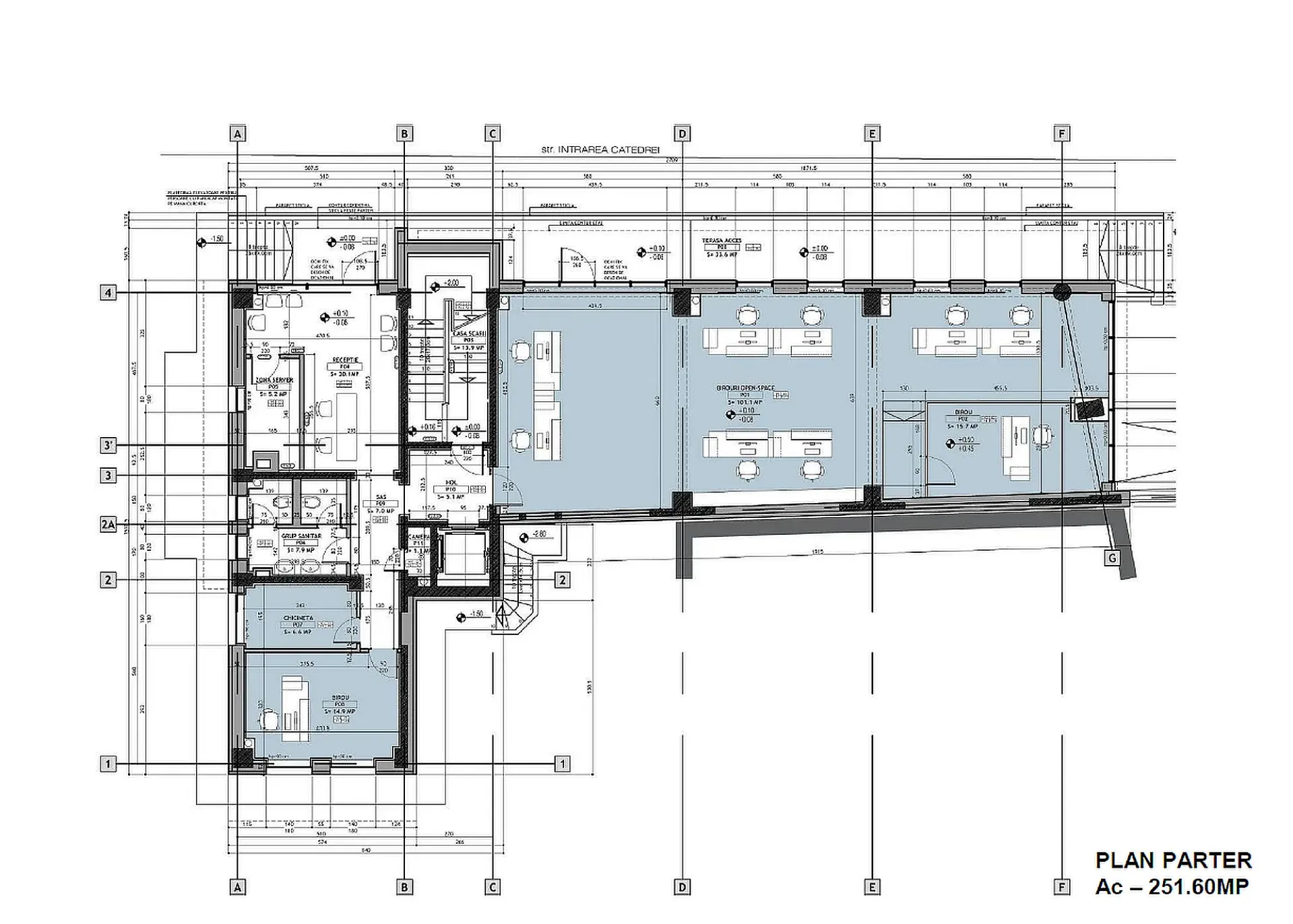 Birouri de inchiriat Caramfil Building Center