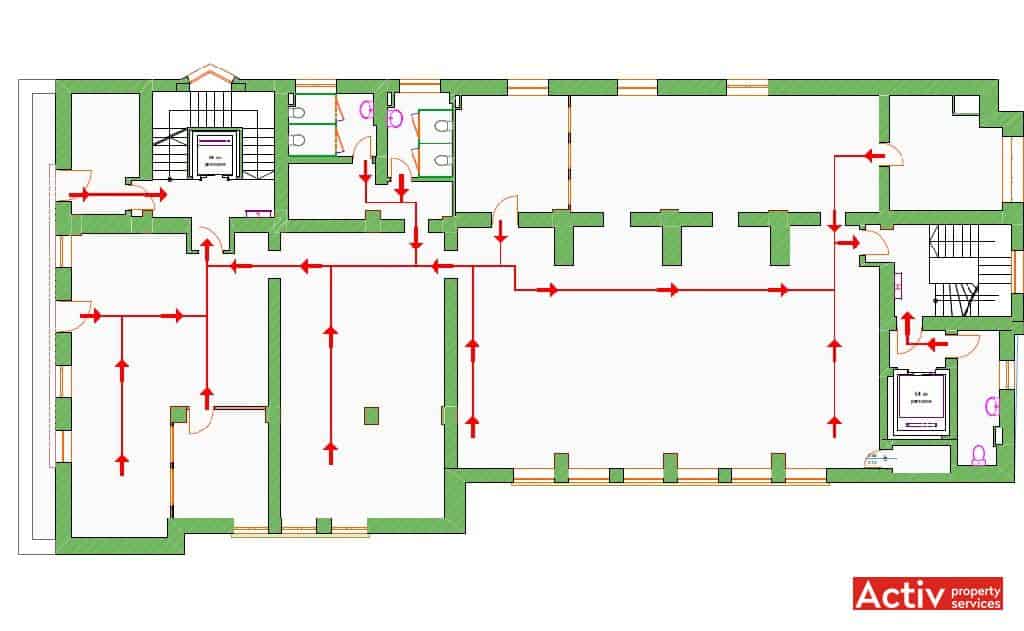 Birouri De Închiriat În Pitar Mos 6, zona Romana