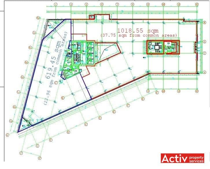 Office spaces for rent Opera Center